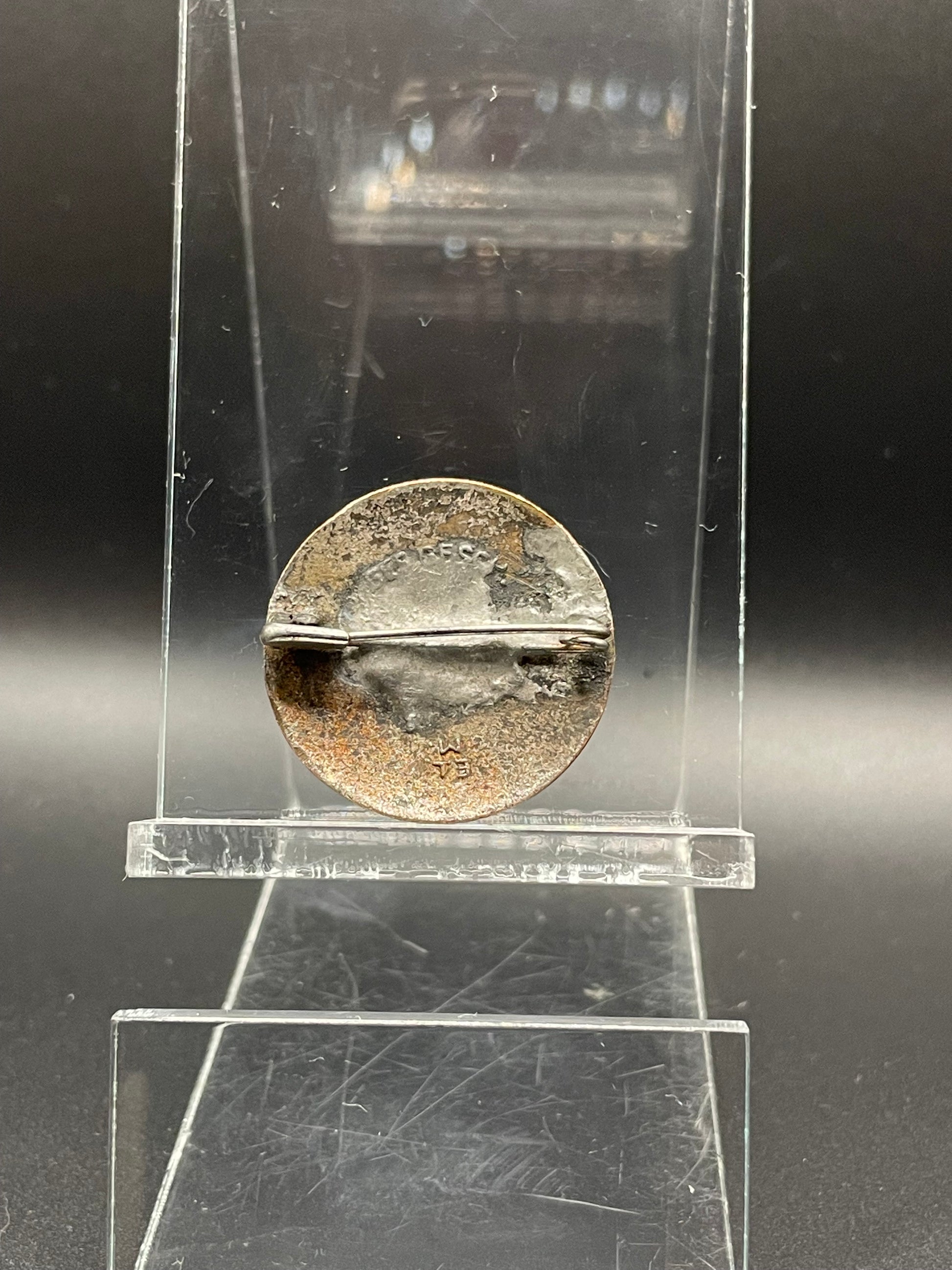 GERMAN WW2 EARLY DRK FEMALE HELPER/NURSE BROOCH BY E.L.M GES. GESCH MA ...